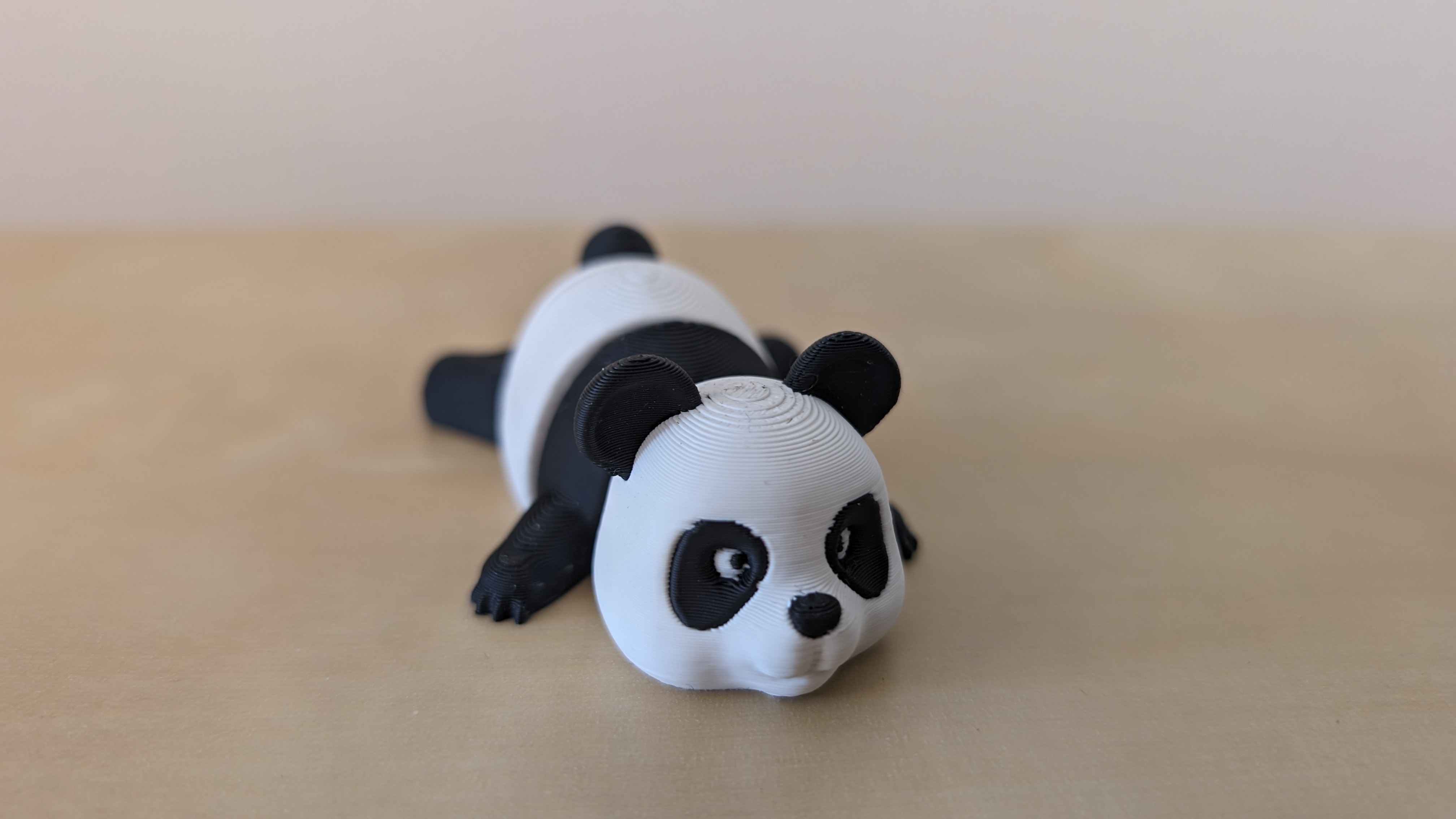 Panda - Articulated Figure Keychain by Biocraftlab | Download free STL ...