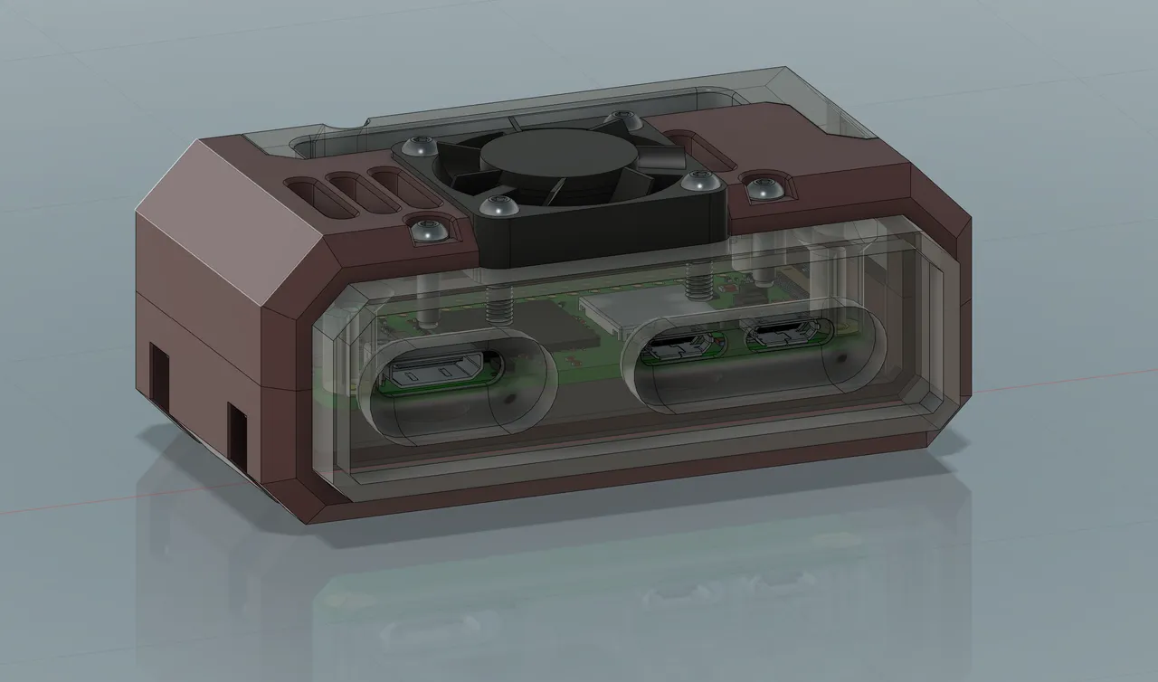 Raspberry Pi Zero 2 W Case Rework for Octoprint (More Cooling) by Maxymeanderings | Download ...