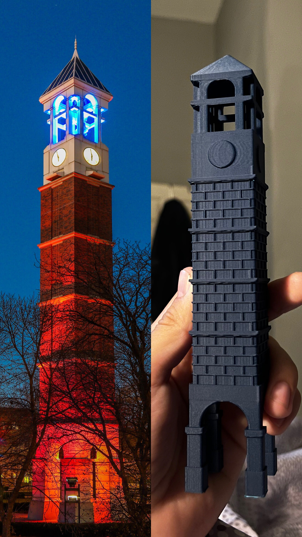 Purdue Bell Tower by alejosma | Download free STL model | Printables.com