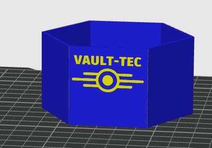 FALLOUT VASE CASE by MakerDavid3d | Download free STL model ...