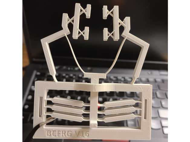 Bistable Compliant Robot Gripper (Fractal Fingers) by FabianVeile | Download free STL model ...