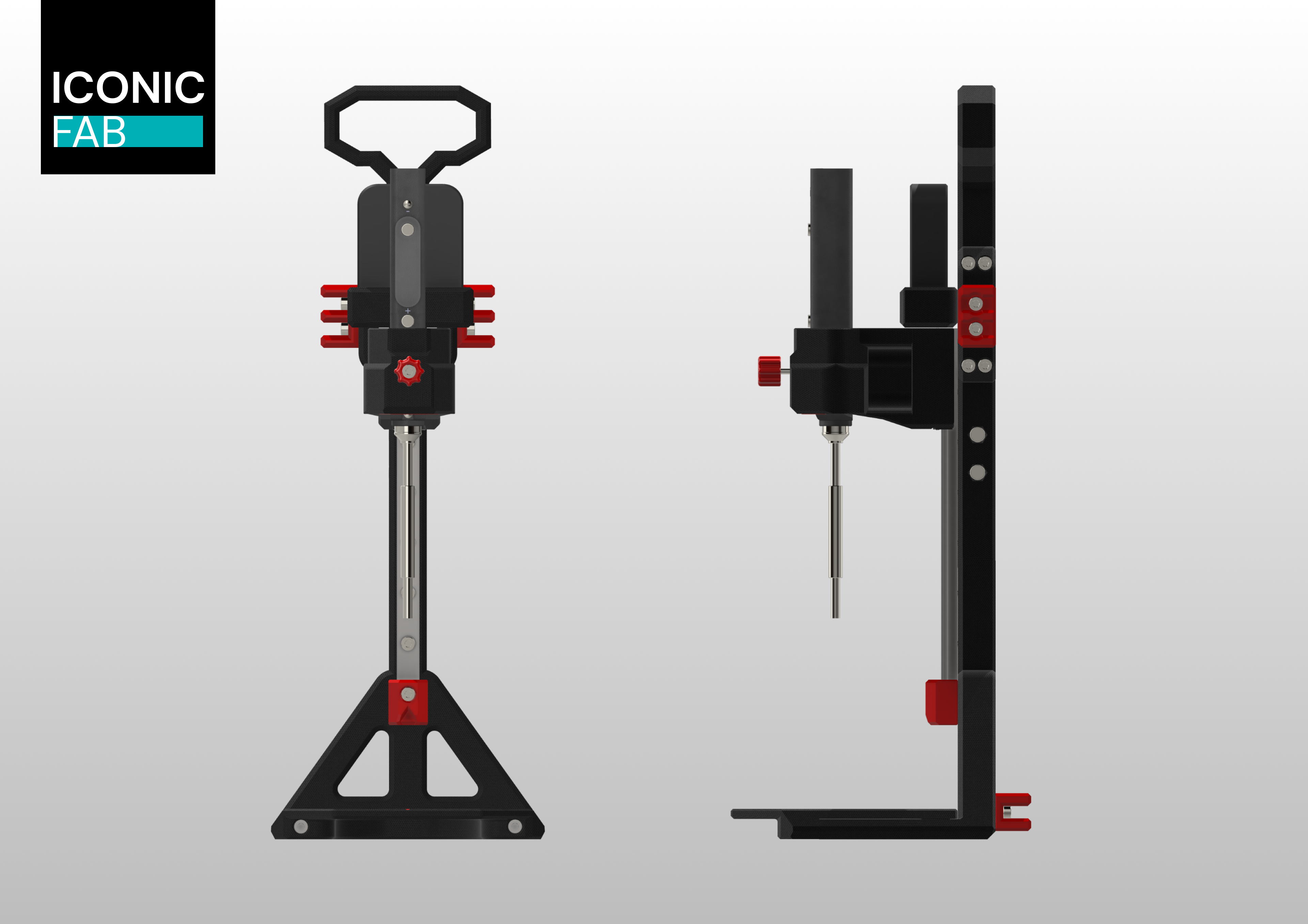 Stealth Press ZERO (small footprint heat set insert press) by Iconic ...