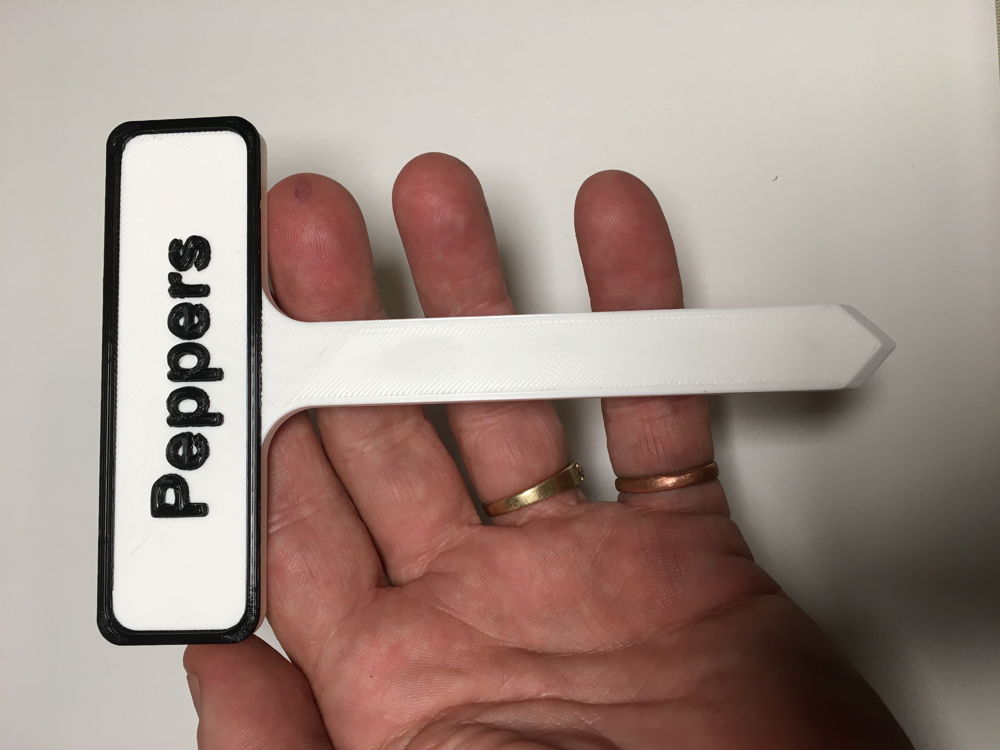 Plant Stakes - Easy print by djl | Download free STL model | Printables.com