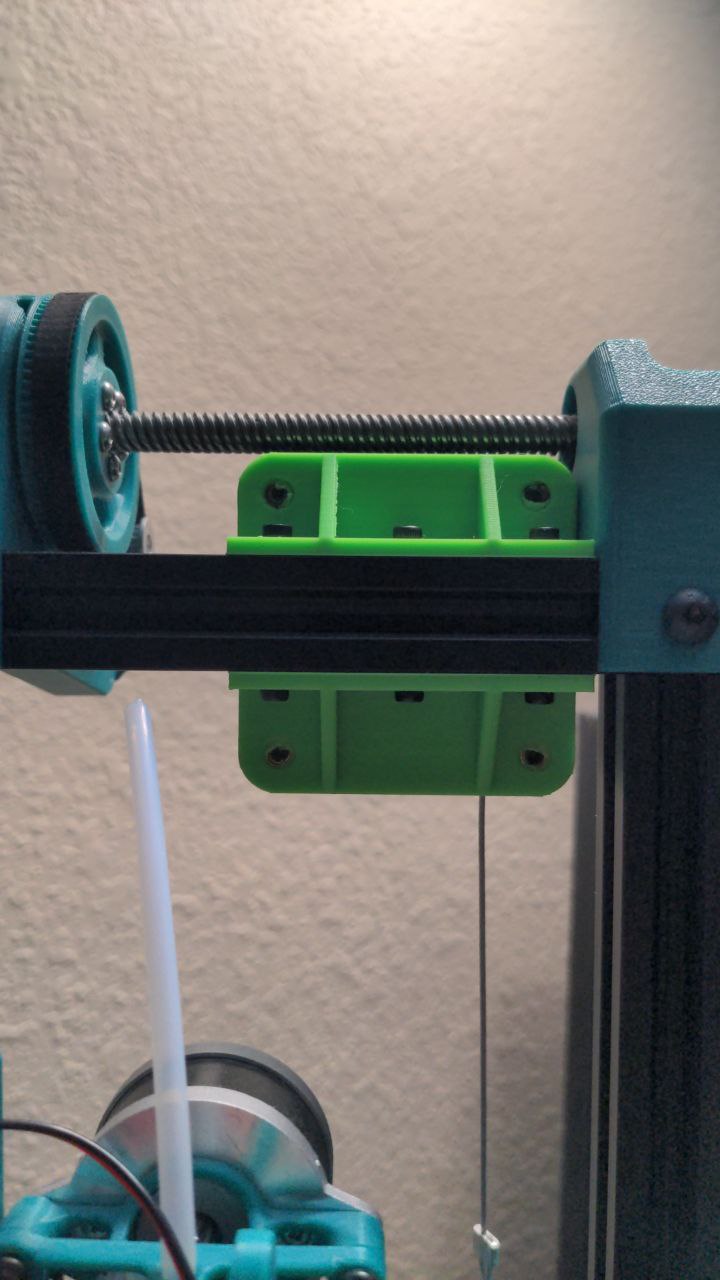 Ender 3 gantry counterweight for z belt mod using aliexpress door ...