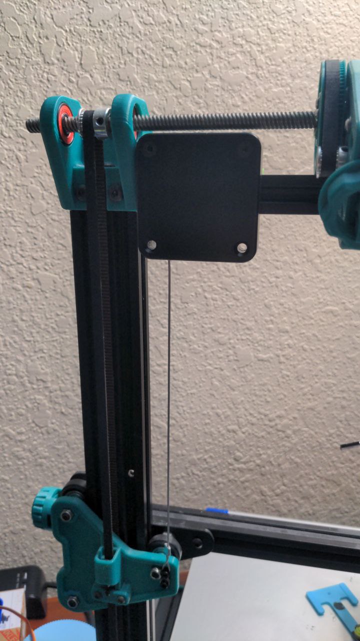 Ender 3 gantry counterweight for z belt mod using aliexpress door ...