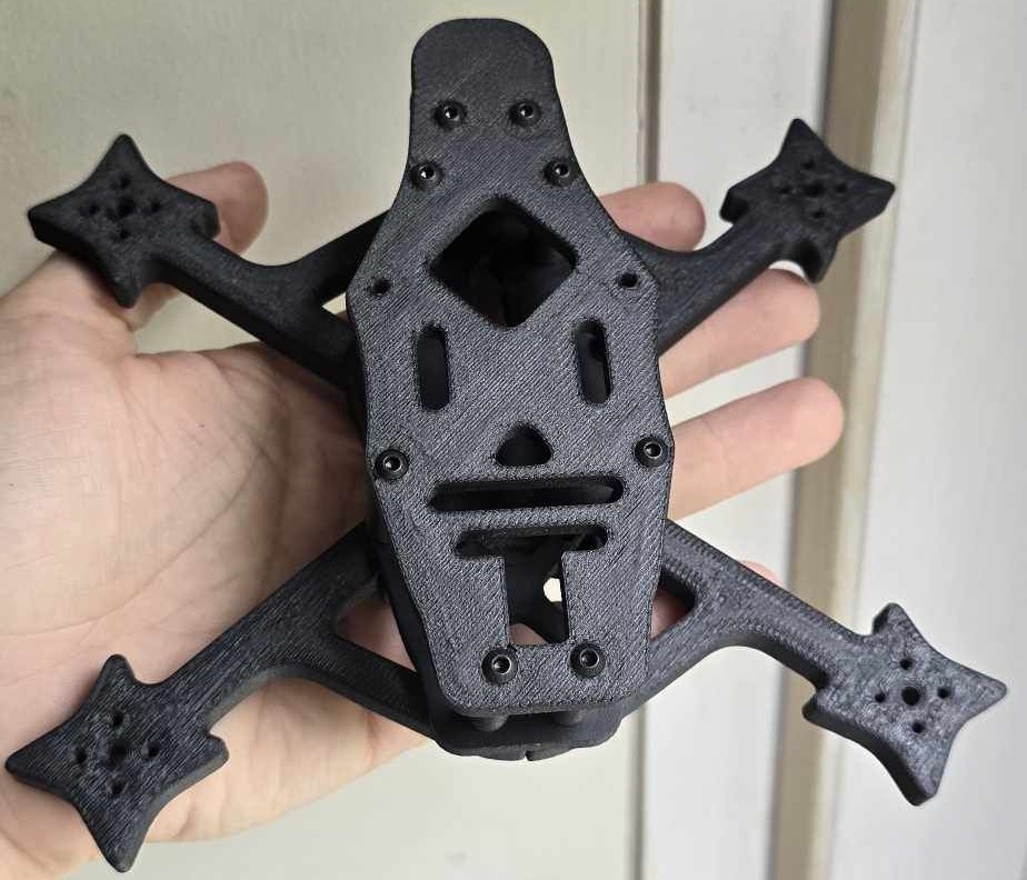 Glu4 4" FPV Drone Frame by gluFPV | Download free STL model ...