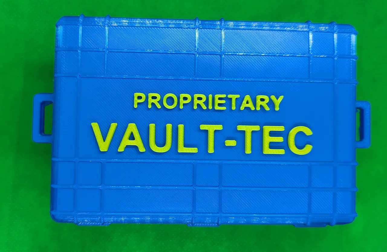 VAULT TEC CASE by MakerDavid3d | Download free STL model | Printables.com
