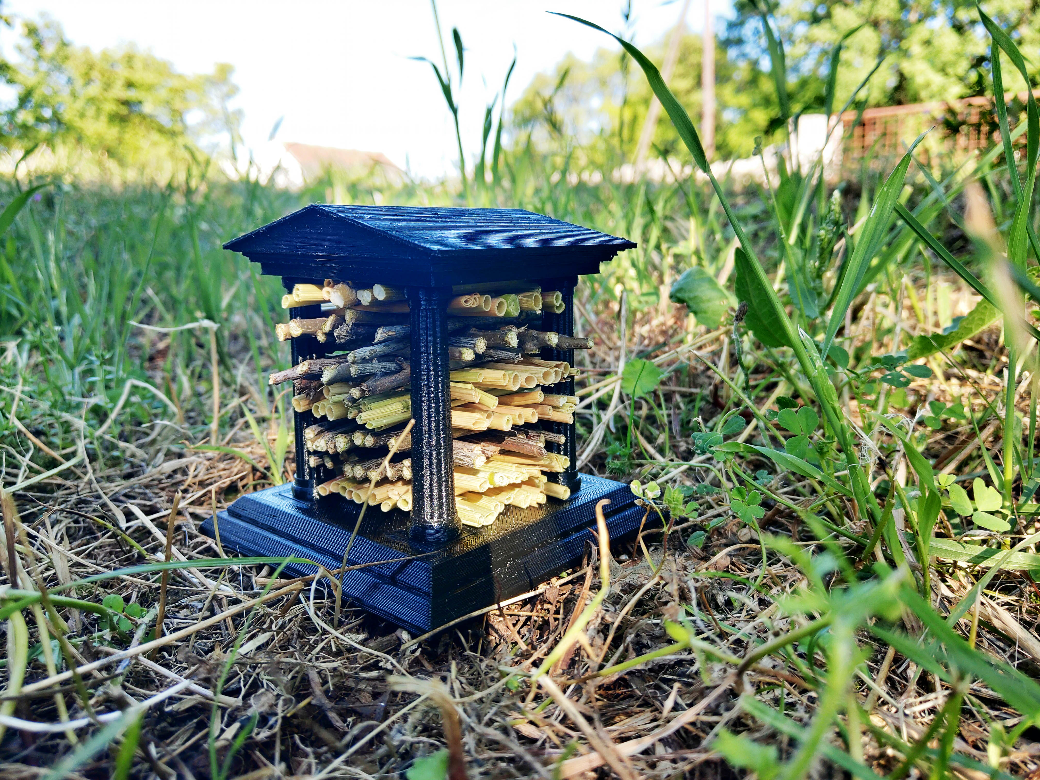 Ancient Temple Insect Hotel by DragoMej | Download free STL model ...