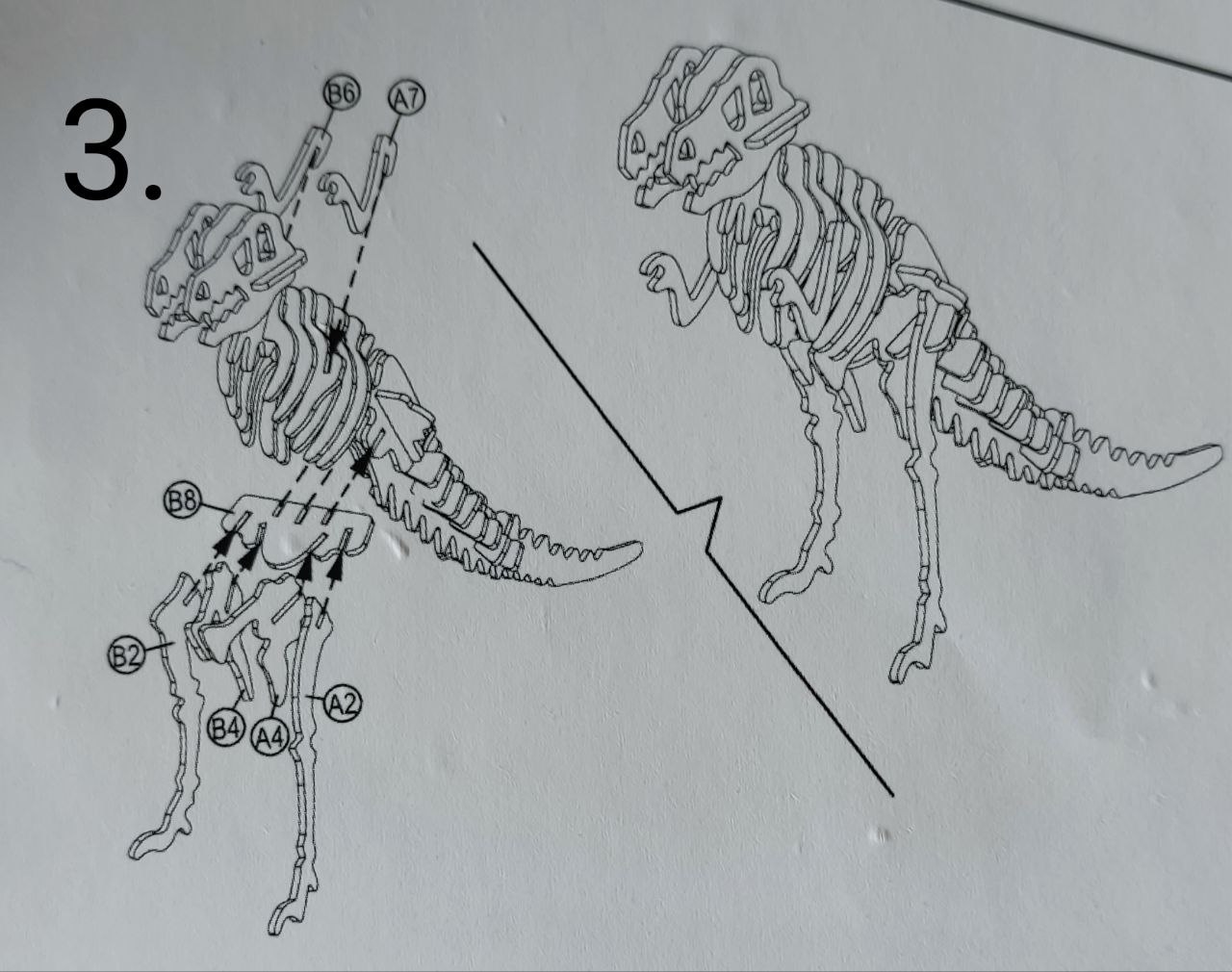 Buildable modle of t-rex dinosaur by KuzaSenja | Download free STL ...