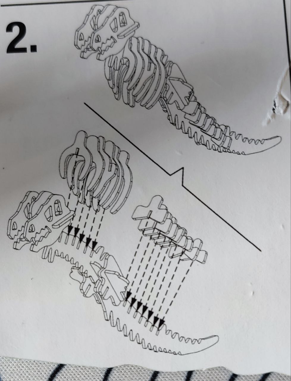 Buildable modle of t-rex dinosaur by KuzaSenja | Download free STL ...