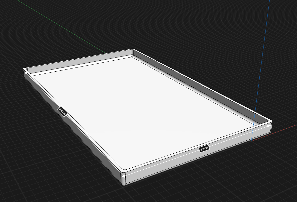 Storage Tray by Nocar | Download free STL model | Printables.com