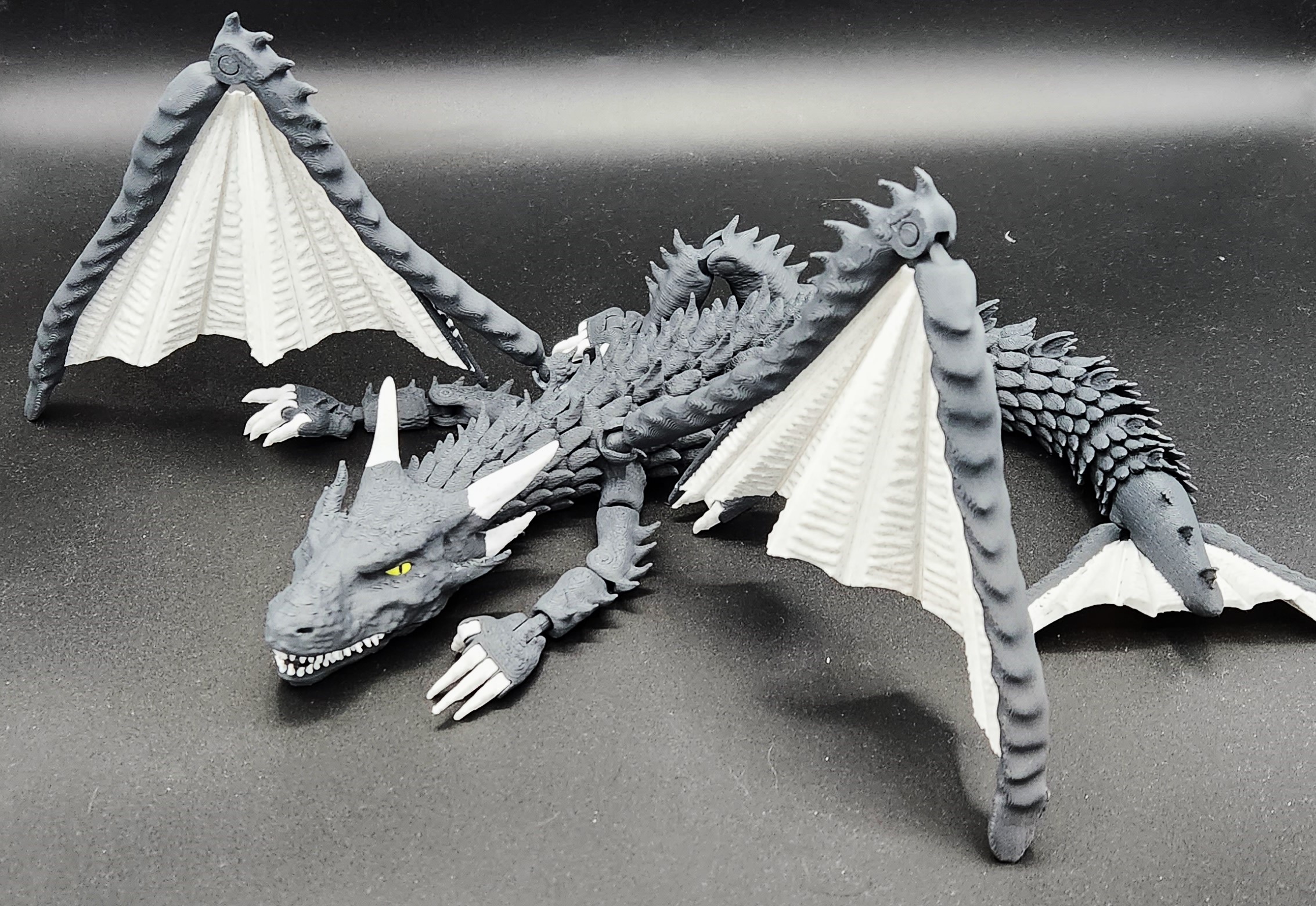 FINAL FLEXI FIDGET DRAGON by FilliFuu | Printables Store