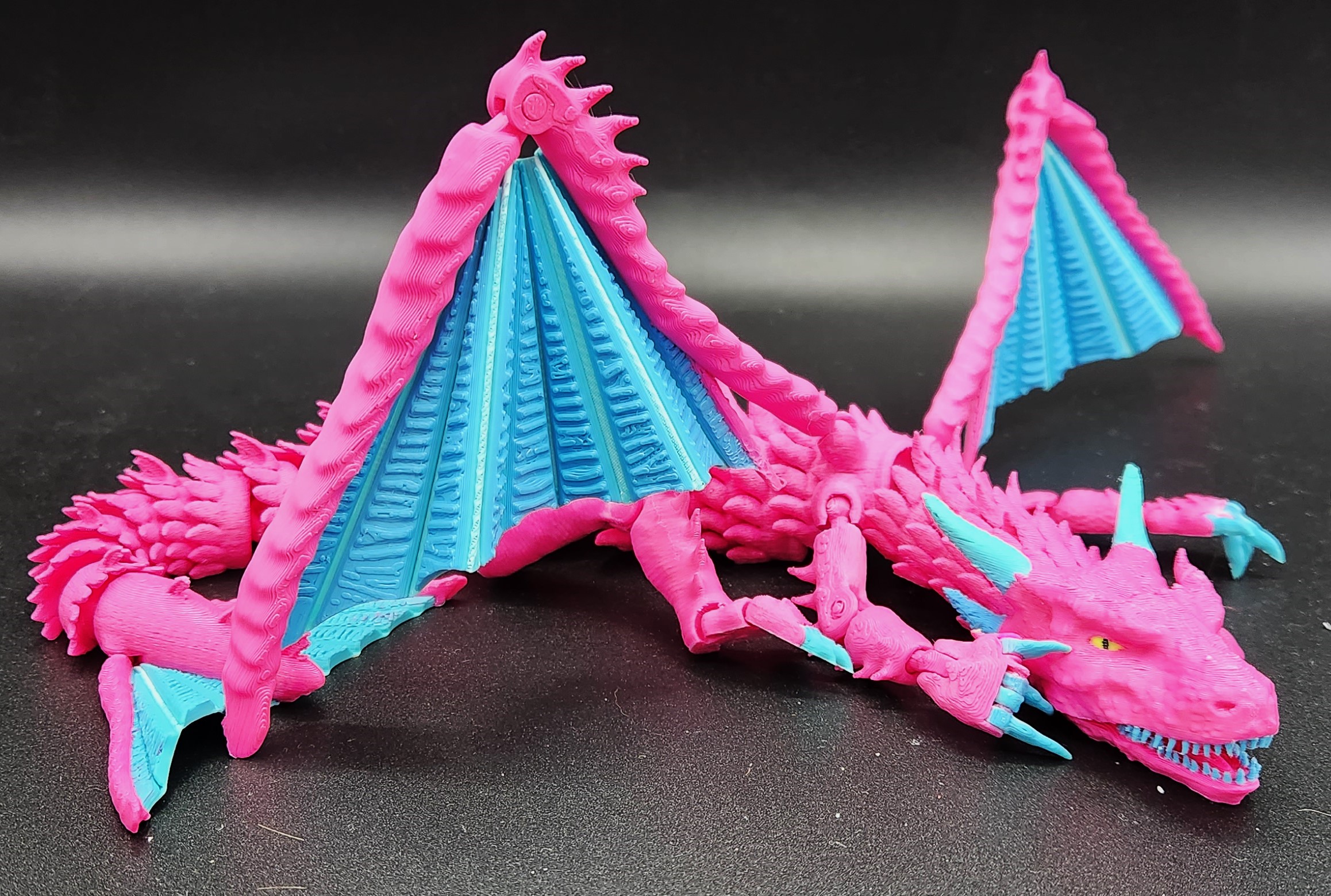 FINAL FLEXI FIDGET DRAGON by FilliFuu | Printables Store