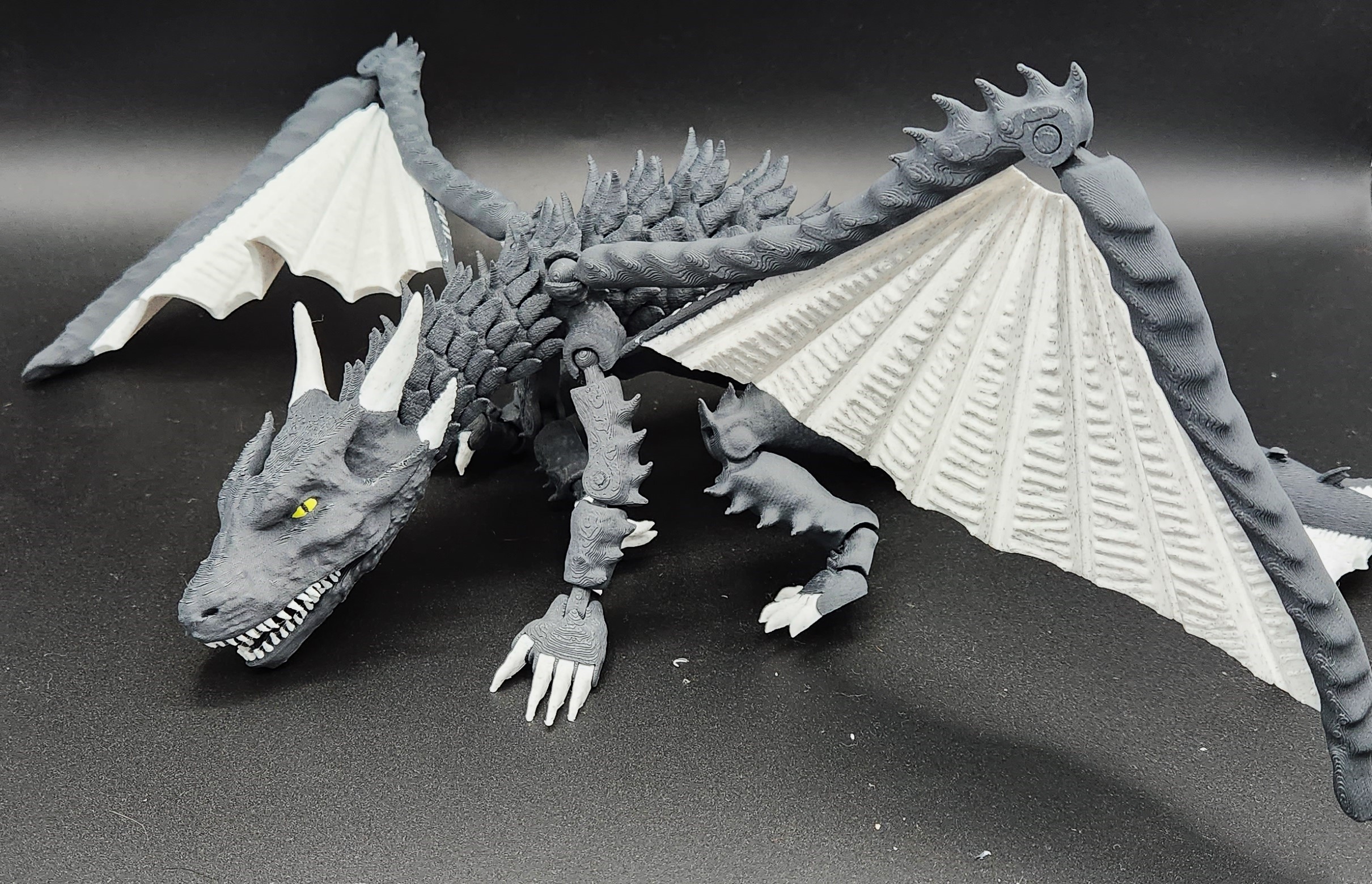 FINAL FLEXI FIDGET DRAGON by FilliFuu | Printables Store