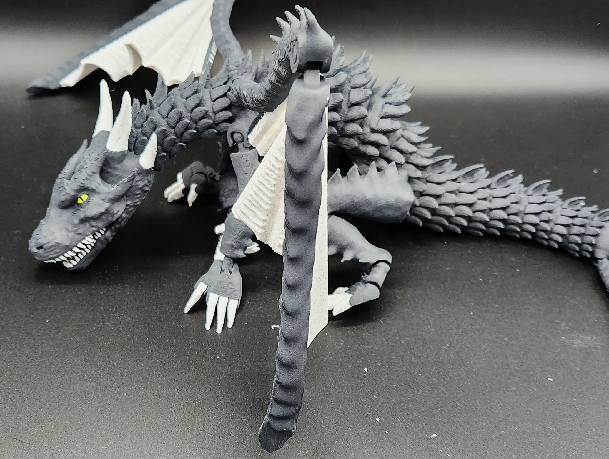 FINAL FLEXI FIDGET DRAGON by FilliFuu | Printables Store