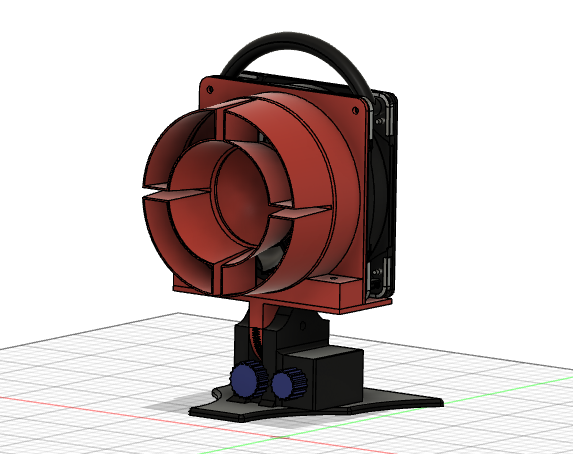 Mini Table Fan by Sandilya Anisetty | Download free STL model ...