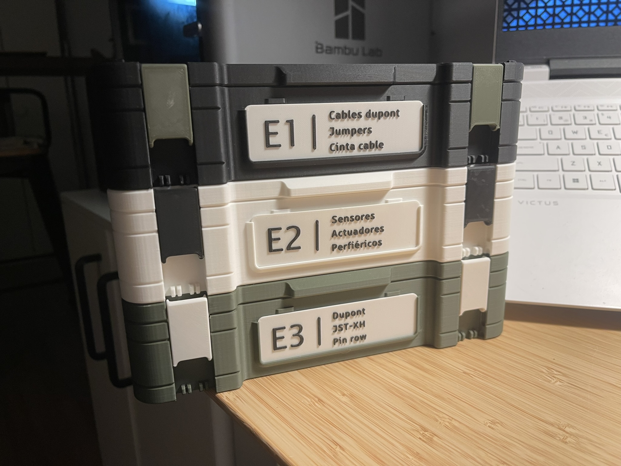 Gridfinity Storage Box Label (configurable) - Remix for Fusion360 by ...