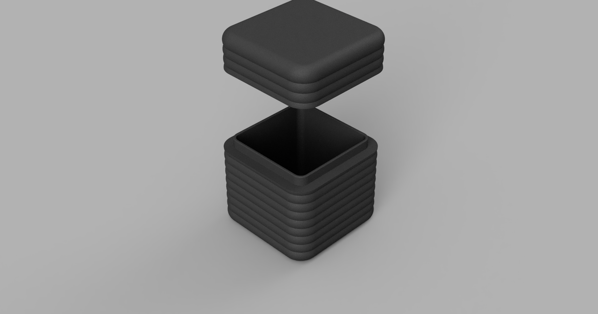 Box Rillen-Design by 3DMadLab | Download free STL model | Printables.com