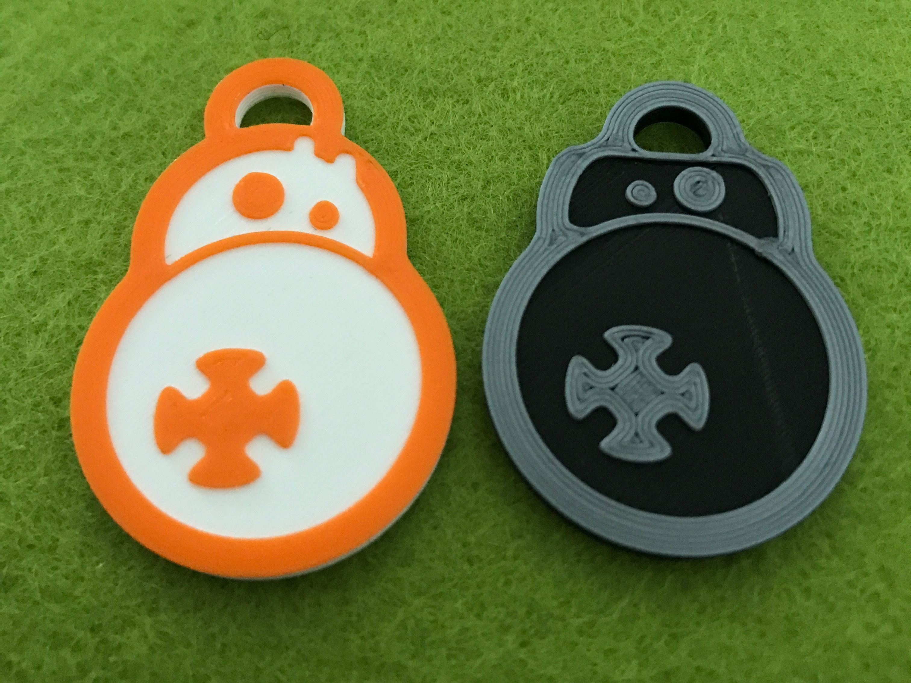 BB 8 / BB 9 keychain by Tobias Christensen | Download free STL model ...