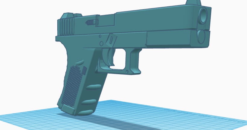 Glock-18 by Daniel Ruiz Martín | Download free STL model | Printables.com