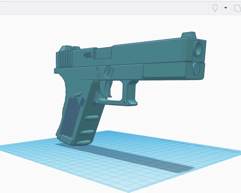 Glock-18 by Daniel Ruiz Martín | Download free STL model | Printables.com
