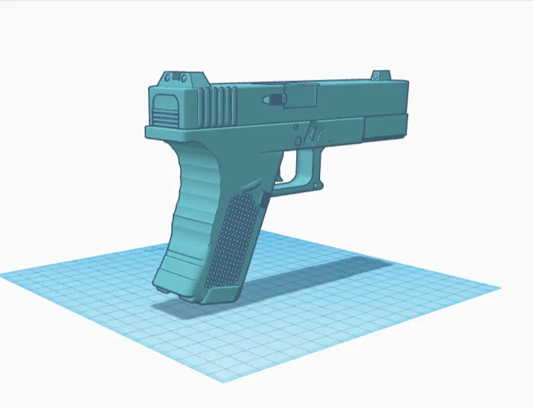 Glock-18 by Daniel Ruiz Martín | Download free STL model | Printables.com