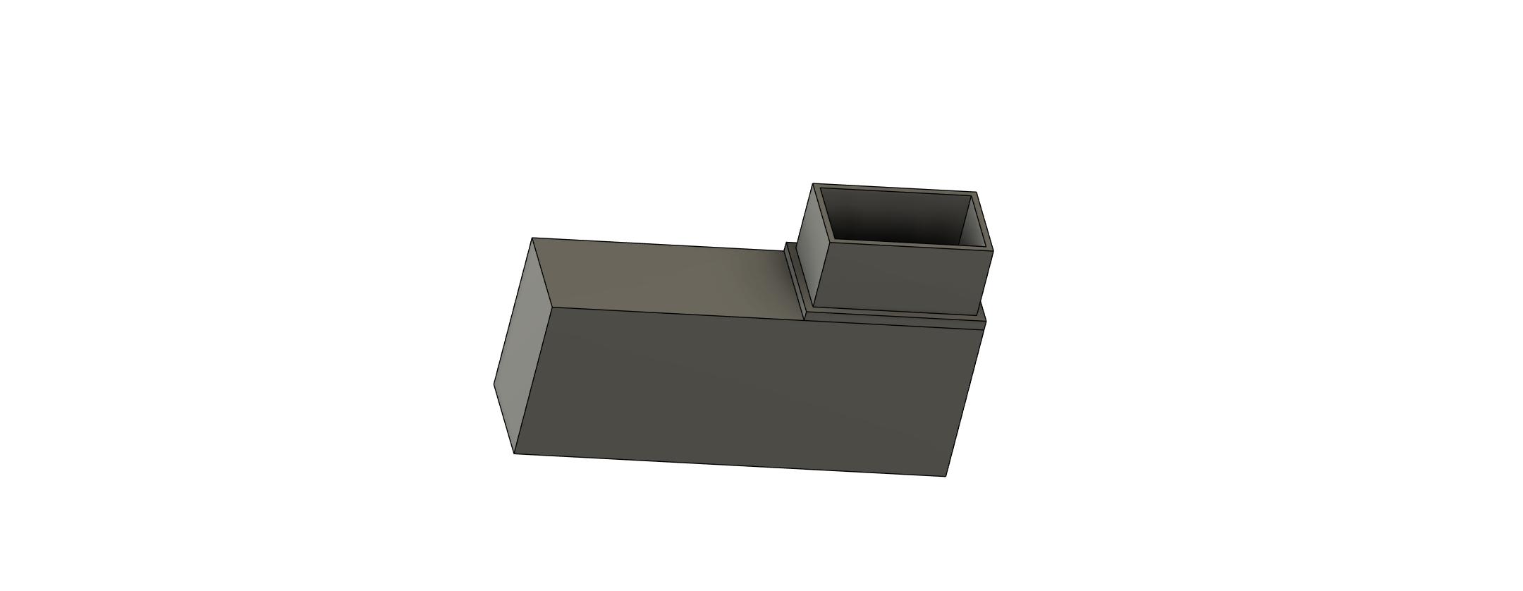 50x30x2 Stud cover with hollow L profile by Sheepo | Download free STL ...