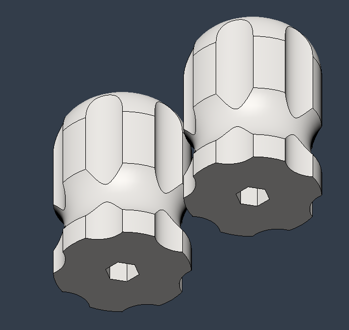 Stubby hex bit holders by jattie | Download free STL model | Printables.com