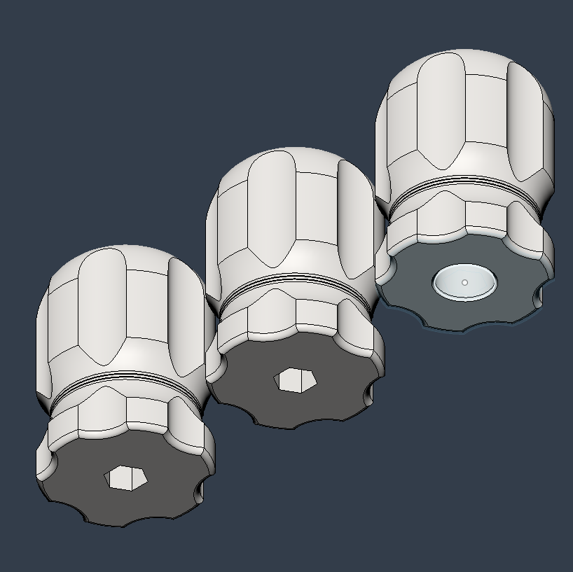 Stubby hex bit holders by jattie | Download free STL model | Printables.com