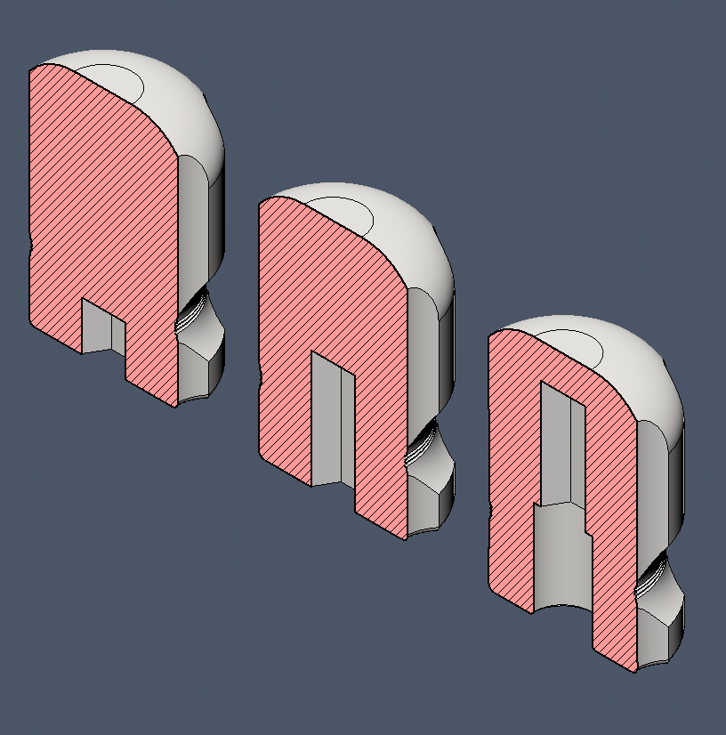 Stubby hex bit holders by jattie | Download free STL model | Printables.com