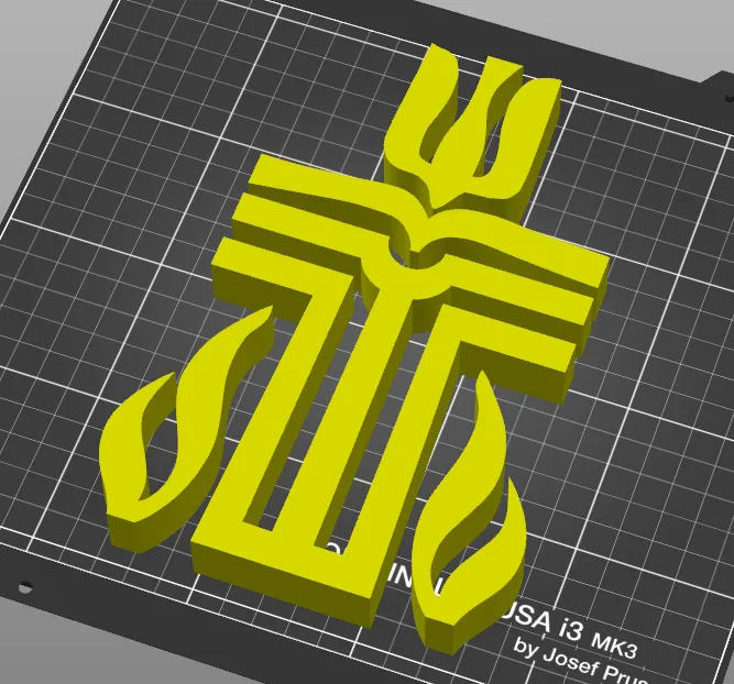 PCUSA Presbyterian Cross by HBrock | Download free STL model ...