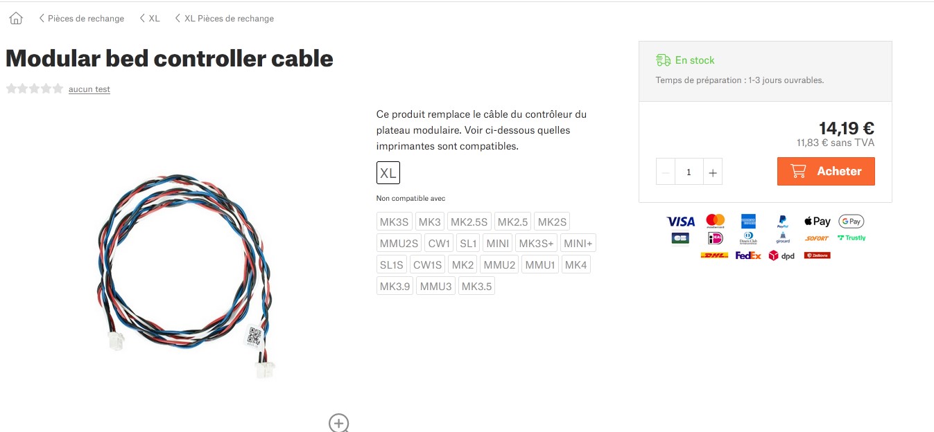 Prusa XL Filament sensor x6 45 degré by Krys | Download free STL model ...