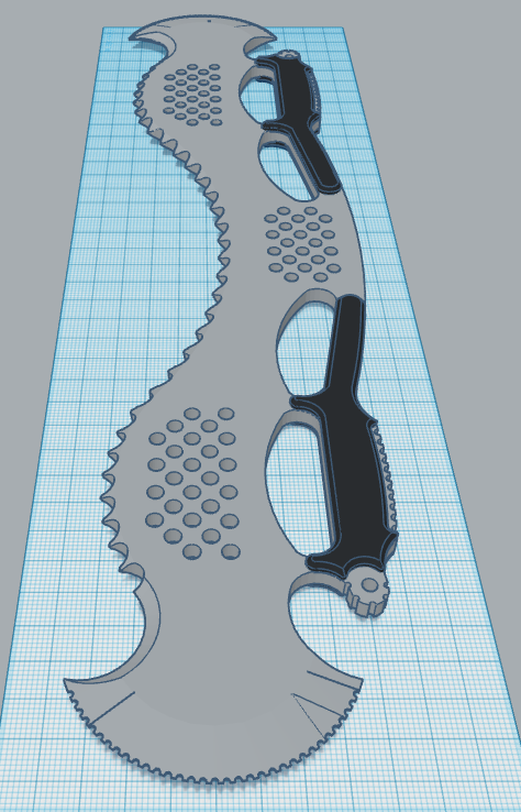 Sci-Fi 2 Handed Battle Blade 2 by Peter Ennist | Download free STL ...