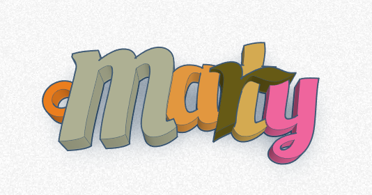 Marty keychain by David Doc | Download free STL model | Printables.com