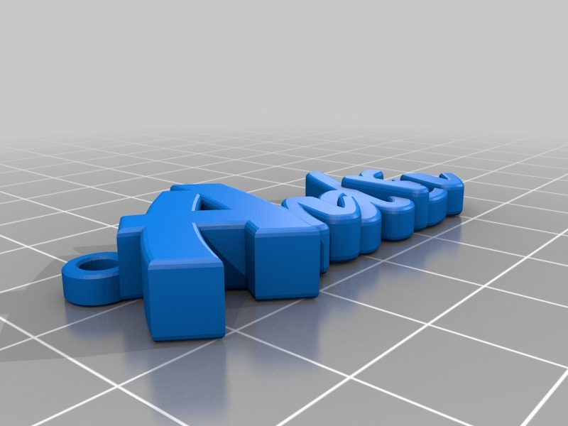 Andrei keychain by David Doc | Download free STL model | Printables.com