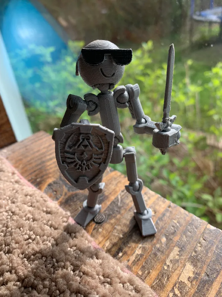 Stickman Figure by Oliver | Download free STL model | Printables.com