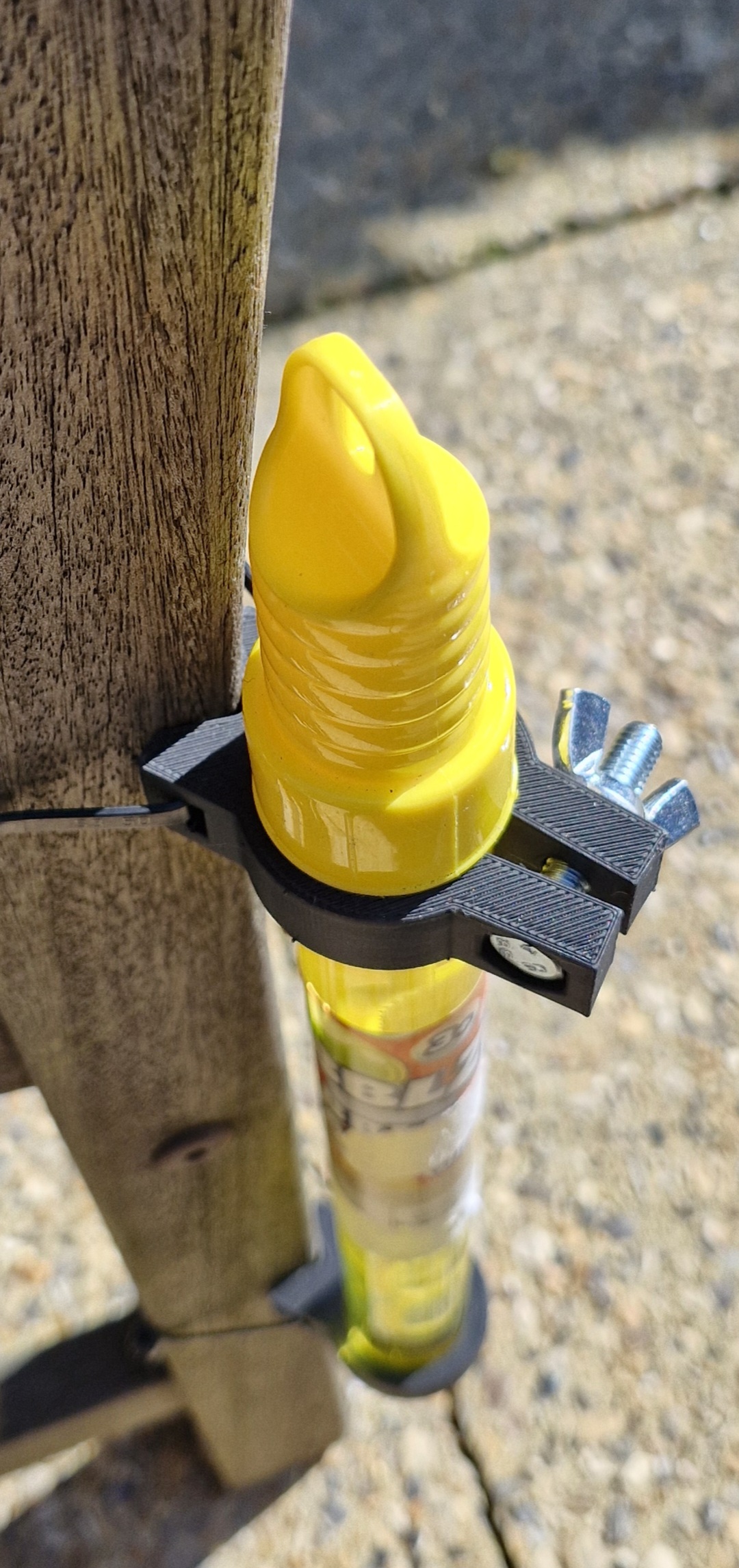Bubble Wand Bottle Bracket by Trickyhicky | Download free STL model ...