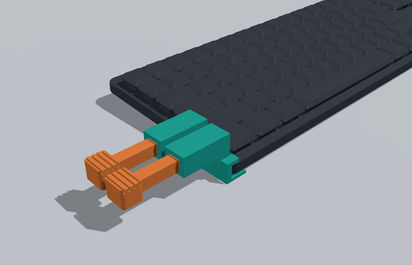 Naam: Slide Latch for Ctrl and Shift (Logitech MX Mechanical) — STL ...