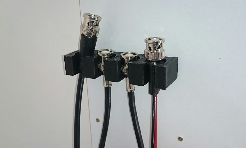 BNC Holder by xro | Download free STL model | Printables.com