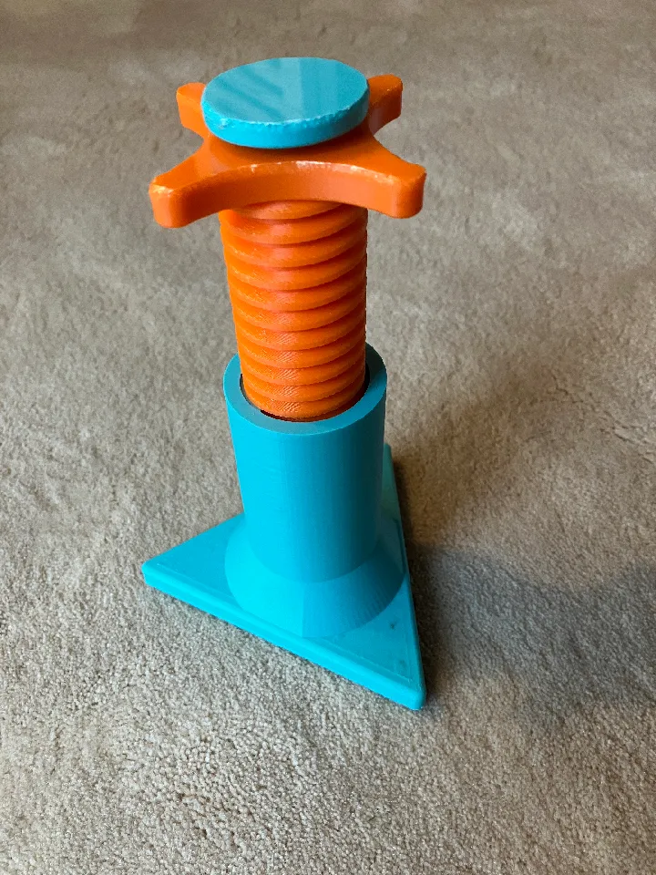 Screw Jack by nightfox90 | Download free STL model | Printables.com