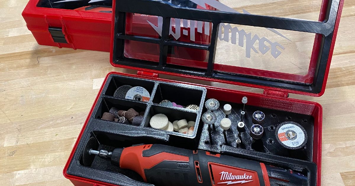 Rotary Tool Organizer by n_hoch1535 | Download free STL model ...