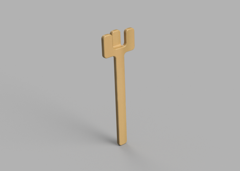 Gift Card Fork/Gift Card Holder by automontronic | Download free STL model | Printables.com
