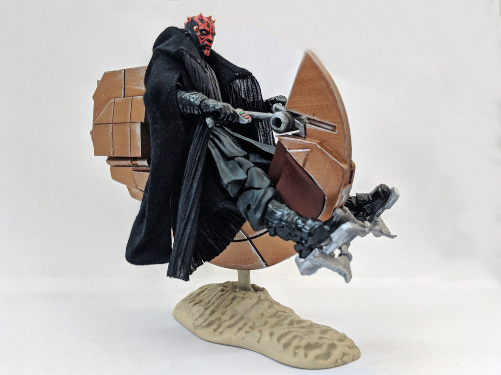 Darth Maul's Bloodfin Speeder by CaseStudyno8 | Download free STL model ...