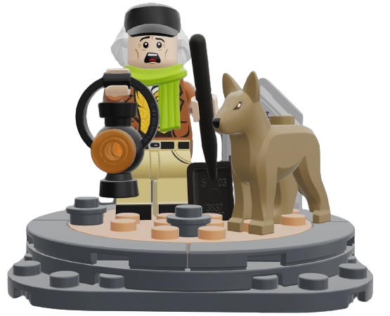 LEGO SERGIMEN3DART's Silas the Caretaker 3D Printable Sculpt by Mr ...