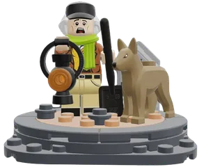 LEGO SERGIMEN3DART's The Hatbox Ghost 3D Printable Sculpt by Mr ...