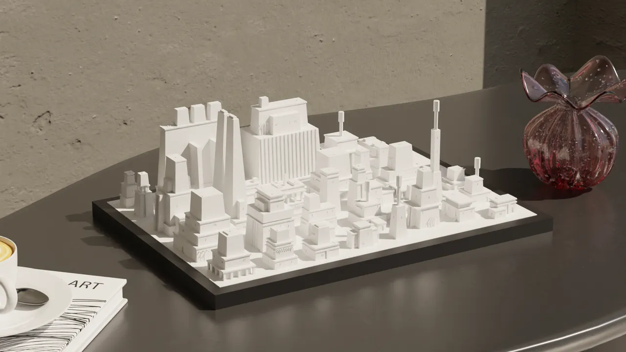 Star Wars Buildings 3d Print