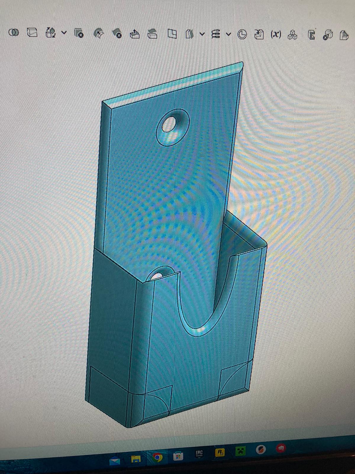 Dim Ezy controller holder by vil | Download free STL model | Printables.com