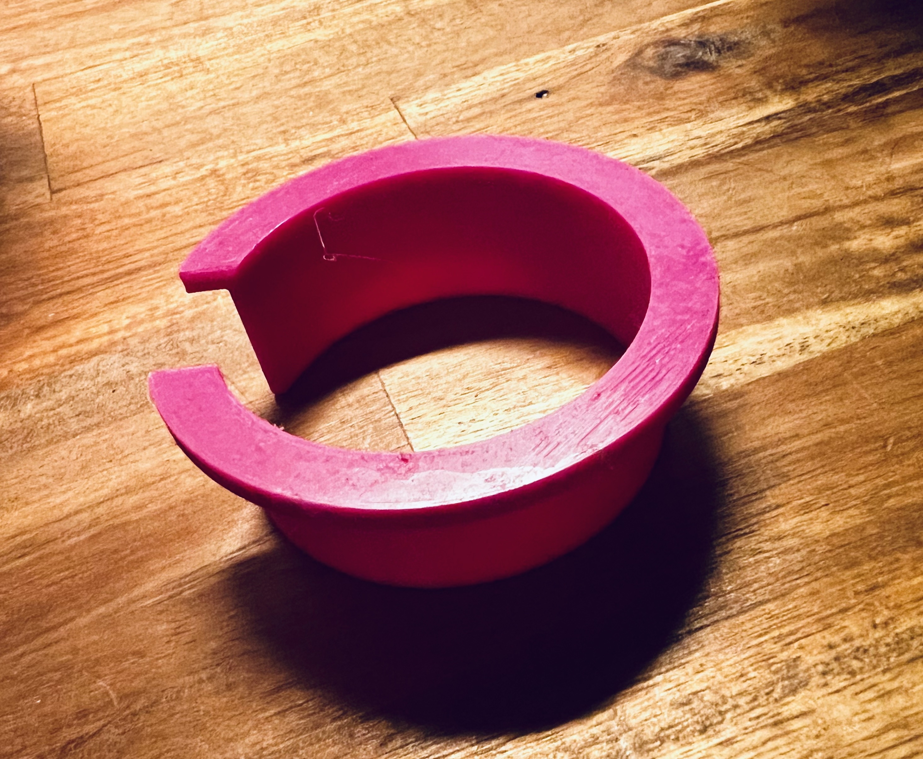 Desk Hole Protector by Scotland (level2three) | Download free STL model ...