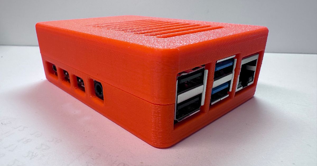 Combinable Raspberry Pi 4 snapfit case - easy to add the Pi by DukeCGN ...