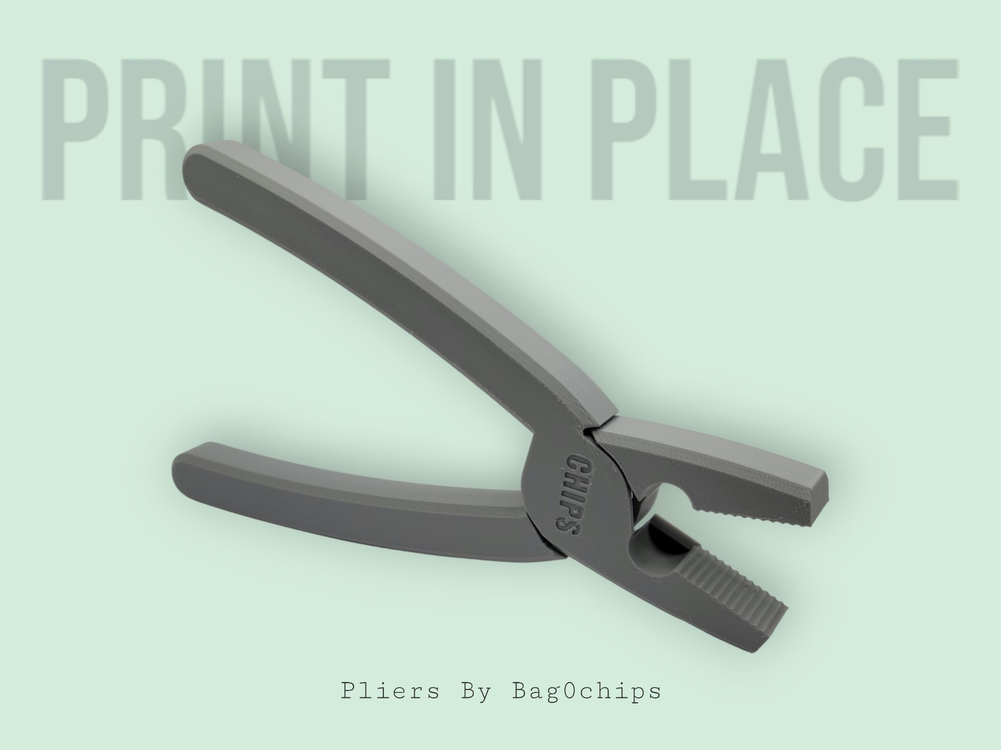 Combination Pliers | Print-in-Place by Bag0chips | Download free STL ...
